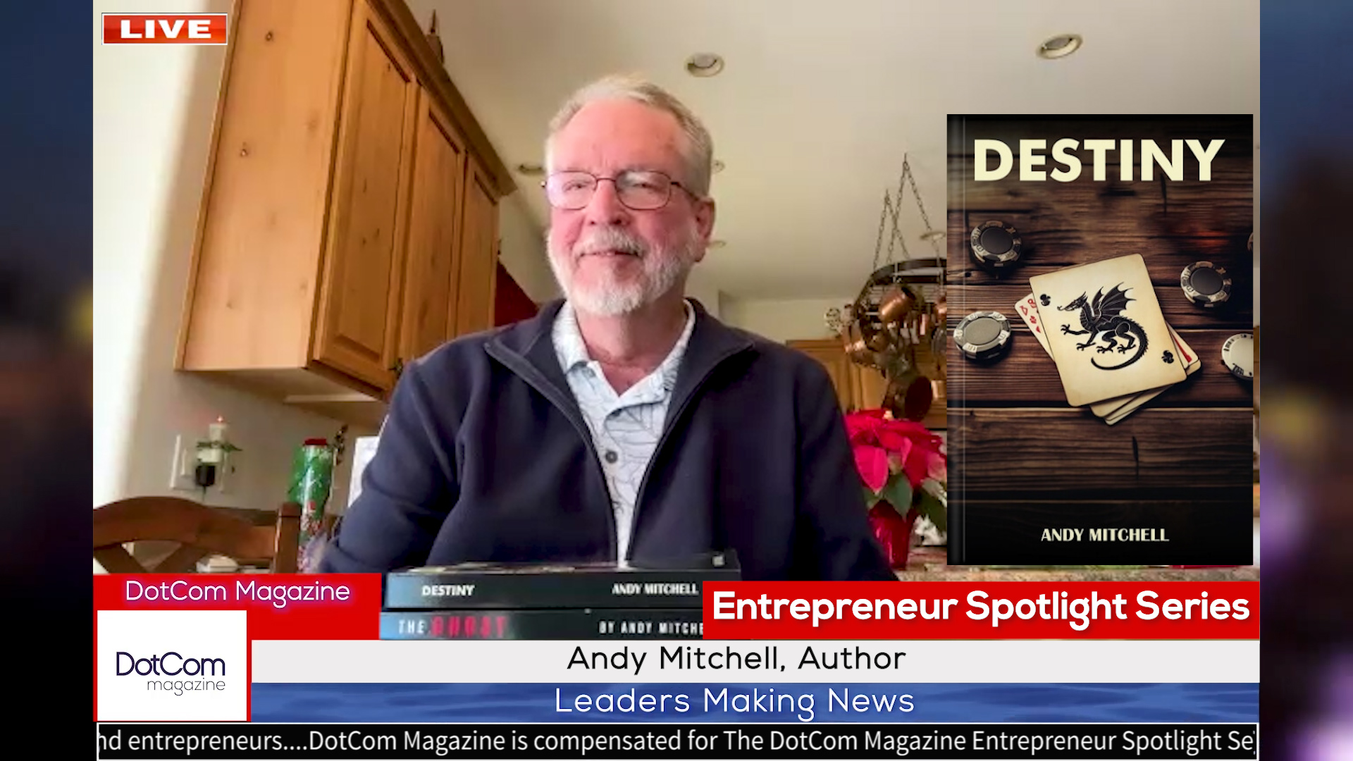 Andy Mitchell, Author, A DotCom Magazine Exclusive Interview - DotCom Magazine-Influencers And ...