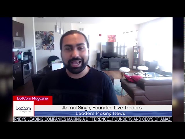 Anmol Singh, Founder, Live Traders