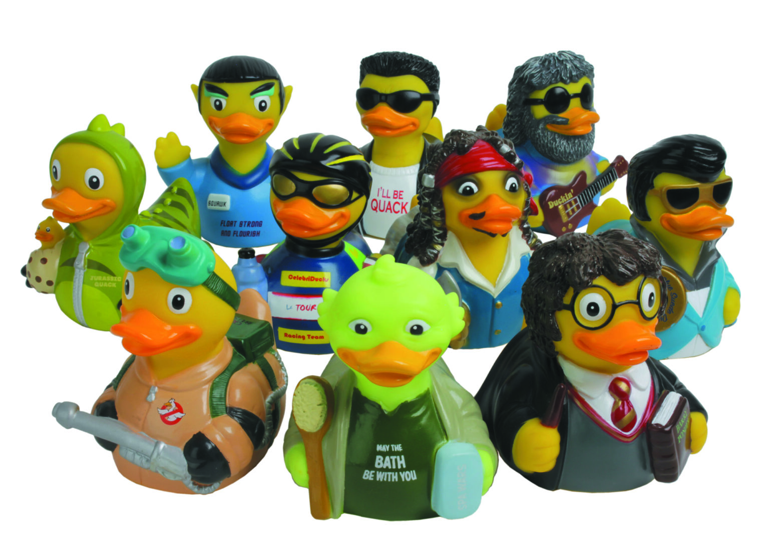 CELEBRIDUCKS RELEASES NEW CELEBRITY RUBBER DUCKS - TROPICAL SQUAWK AND ...