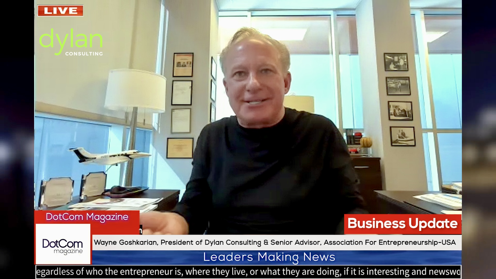 Wayne Goshkarian, CEO- Dylan Consulting ; Association For ...