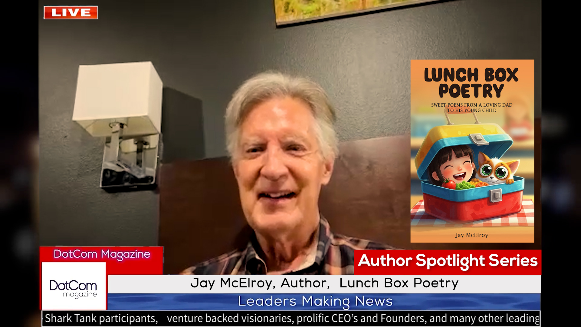 Jay McElroy, Author, Lunch Box Poetry, A DotCom Magazine Exclusive ...